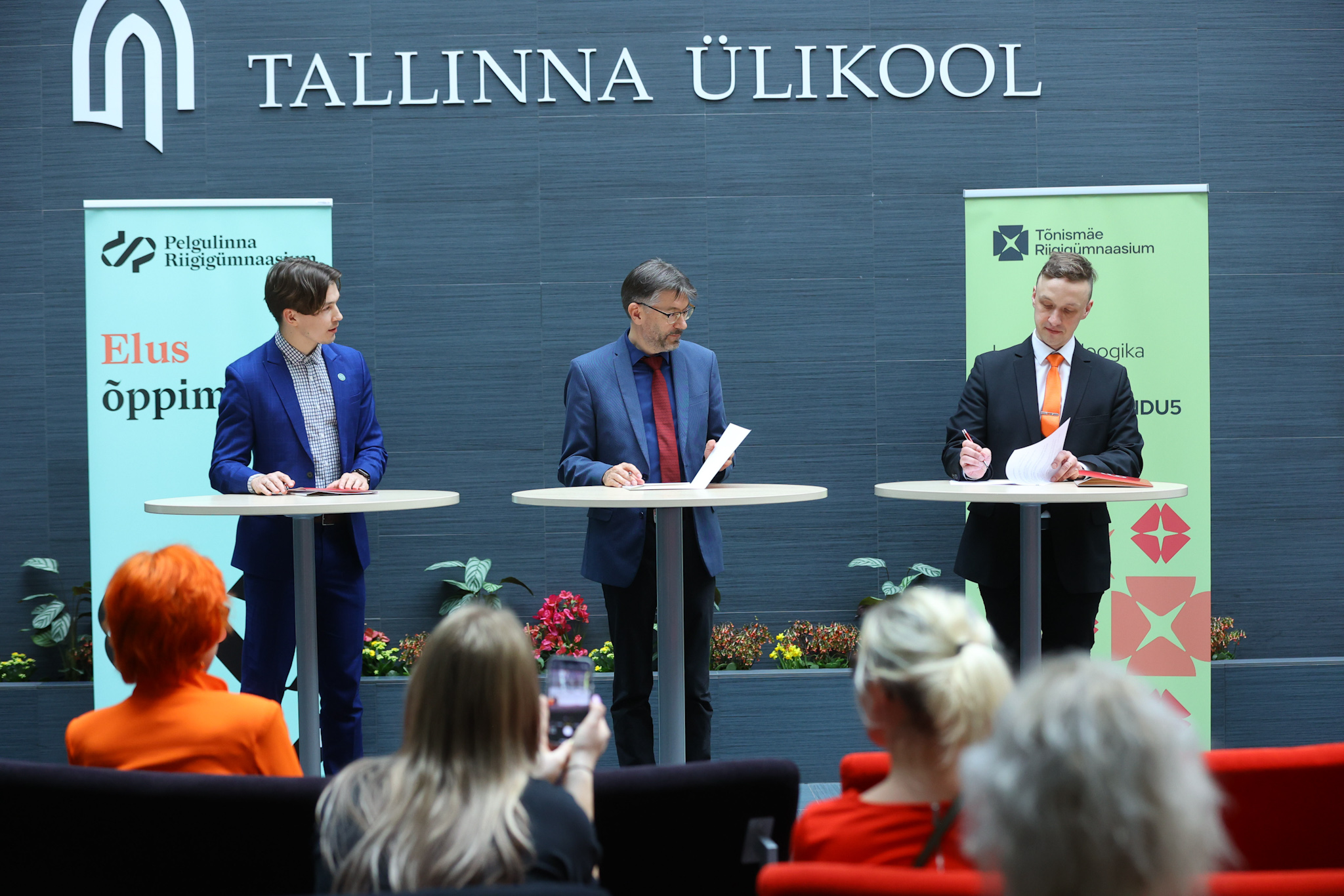 Pelgulinna ja Tõnismäe riigigümnaasiumid sõlmisid koostöö Tallinna ...